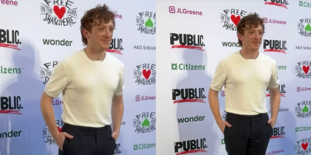 Ethan Slater makes first appearance since Ariana Grande split amid a ...