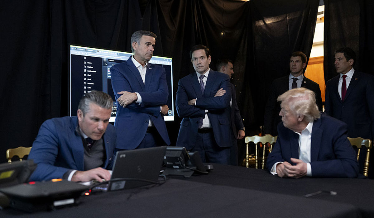 Trump rushes to Situation Room to plot 'big scale' plan after shock ...