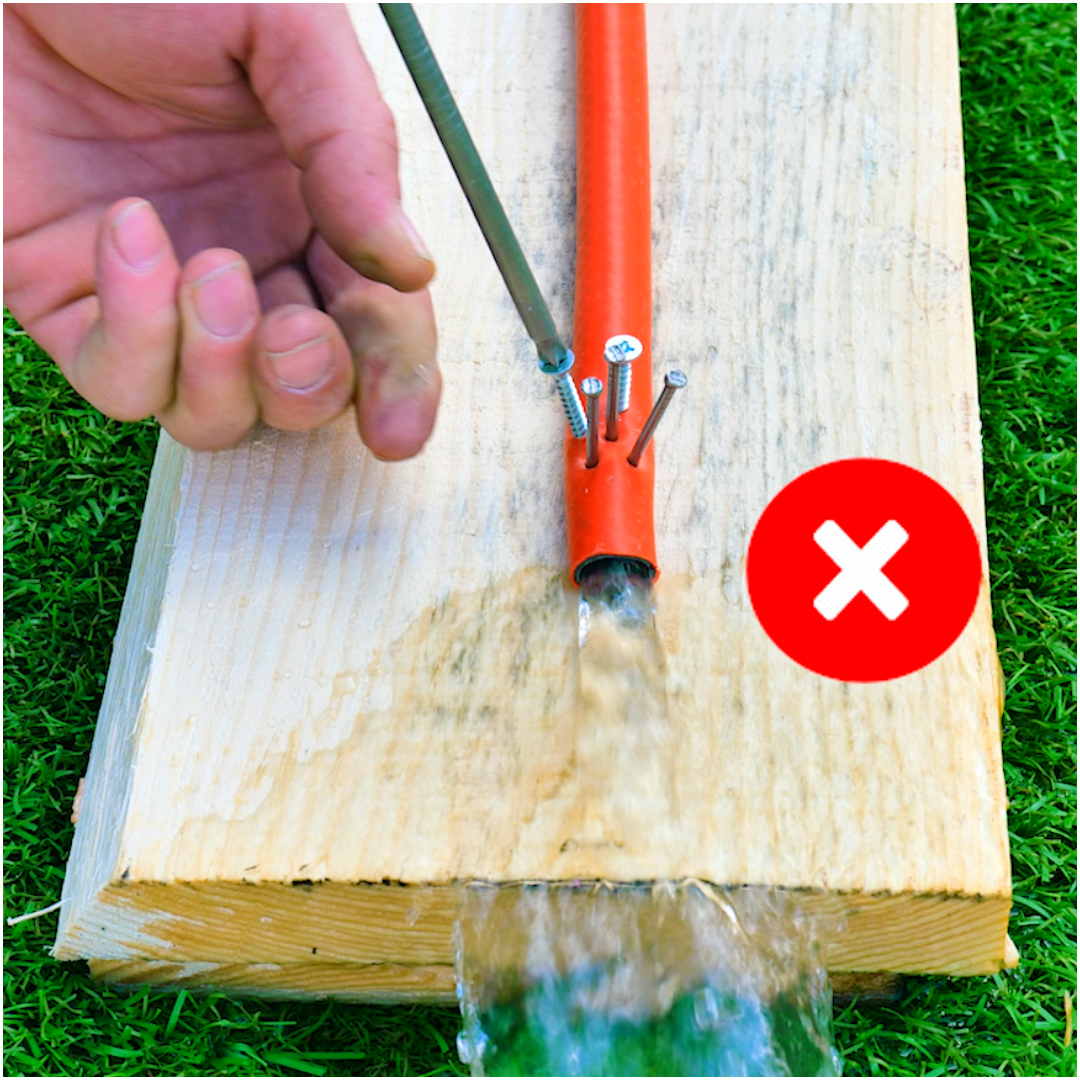 Ultimate hack to keep your hose in place