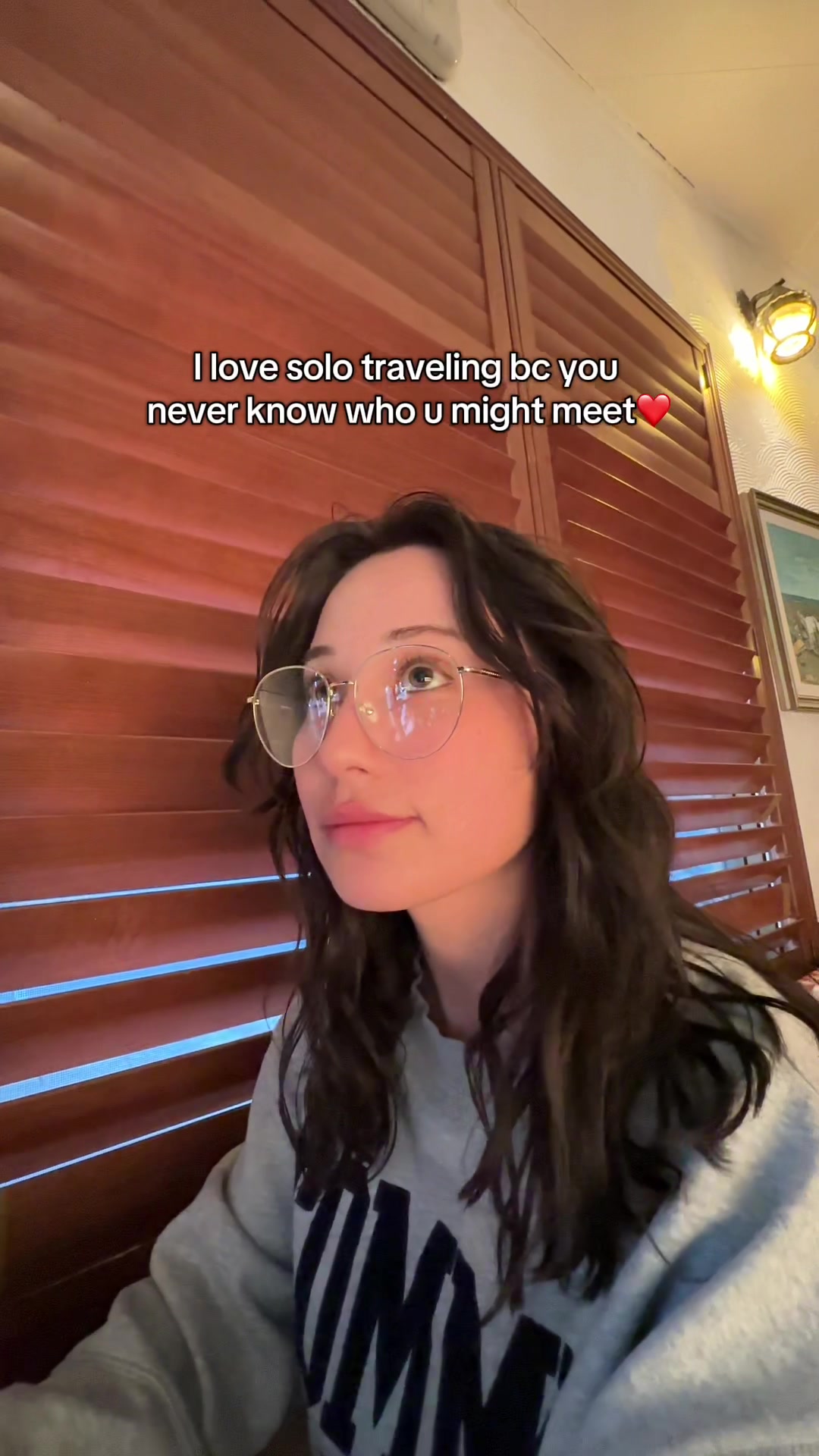Falling in love with traveling alone and the wonderful people you meet ...