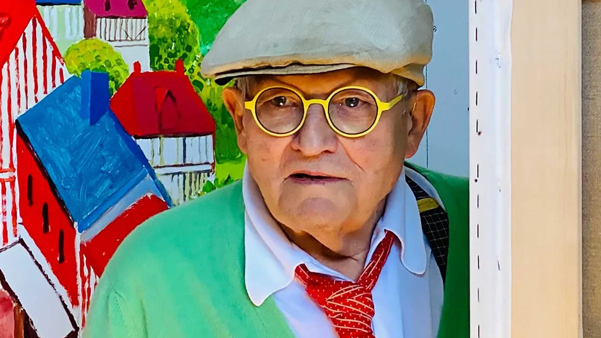 David Hockney, British artist who painted swimming pools and sold them ...