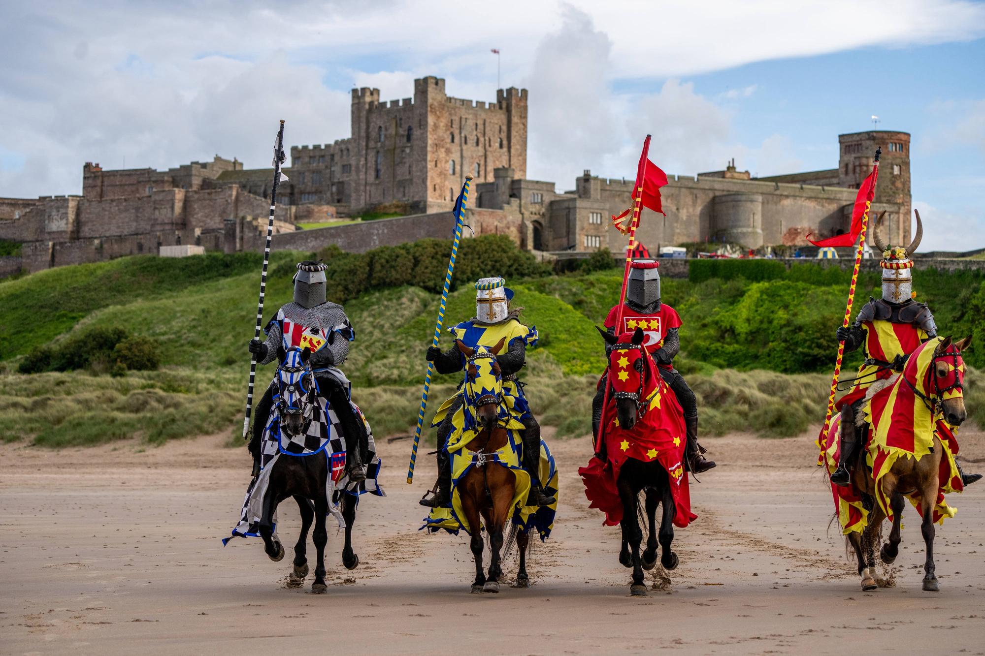 Bamburgh Castle's popular jousting returns this Father's Day weekend