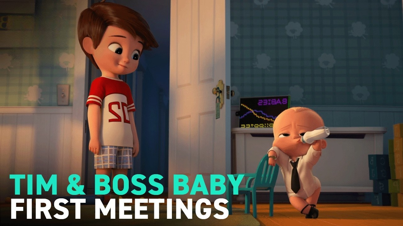 Tim & Boss Baby's first meetings | The Boss Baby franchise