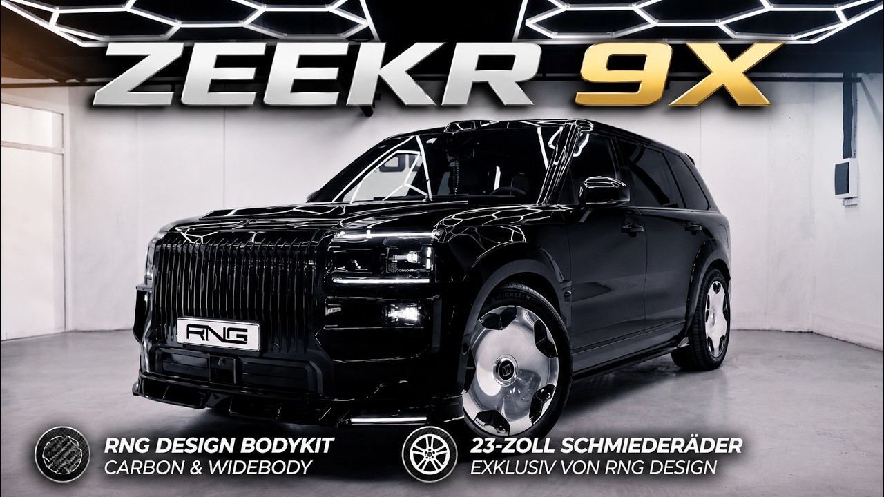 Zeekr 9X mit RNG Design Bodykit | Luxus-SUV wird zum Showcar