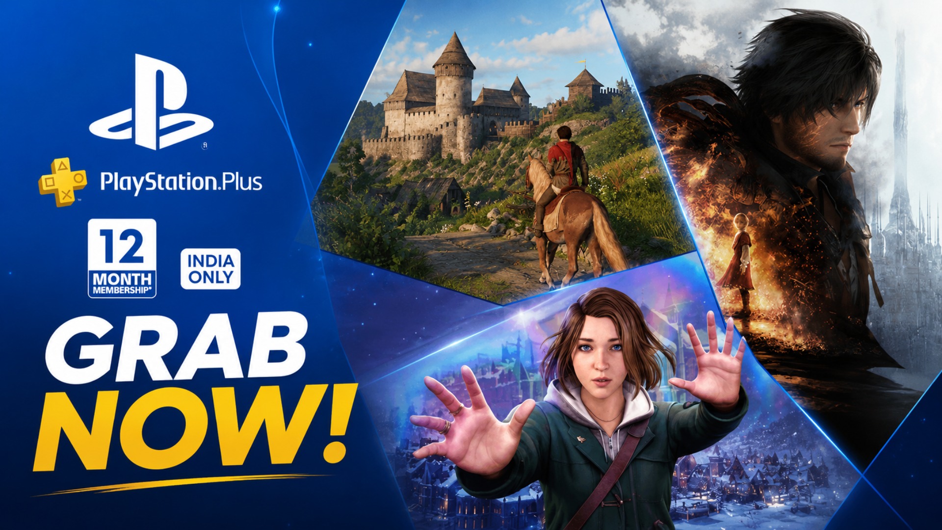 PS Plus Extra adds Final Fantasy XVI, Kingdom Come: Deliverance, and more