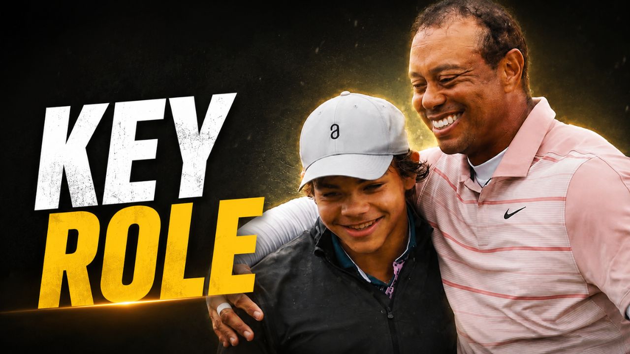 Charlie Woods may caddie for Miles Russell during US Open week