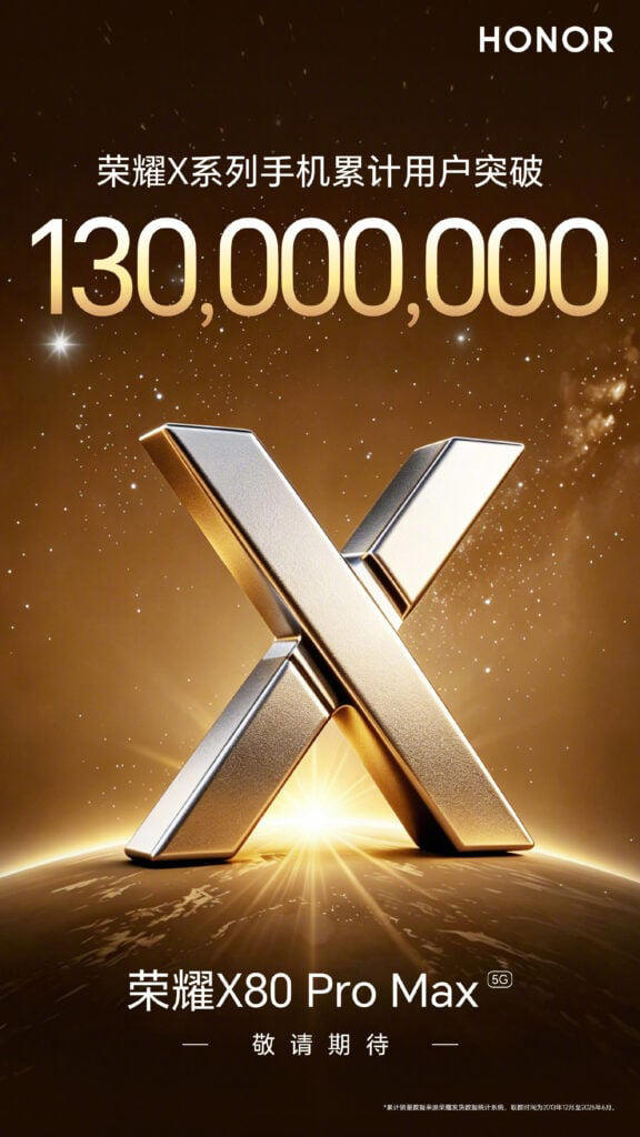 Honor X80 Pro Max’s first teaser released, expected to pack 11,000mAh ...