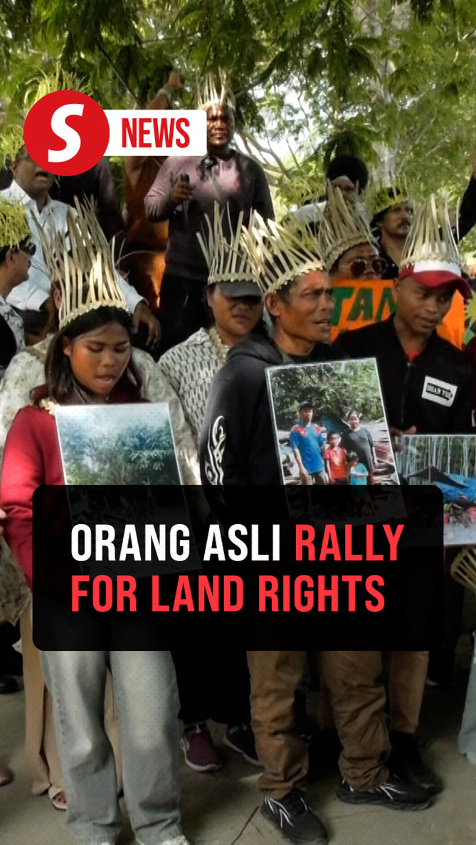 Over 1,000 Orang Asli rally in Putrajaya demanding recognition of ...