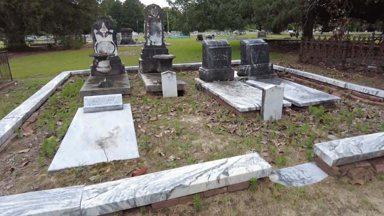 The cemetery was quiet until they saw what had fallen into the crypt ...