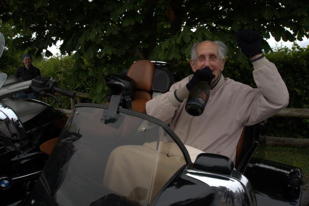 'I've enjoyed every minute' - 100-year-old's motorbike dream comes true