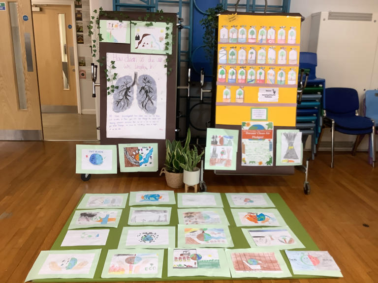 St Leonard’s Langho climate justice art exhibition in ten photos