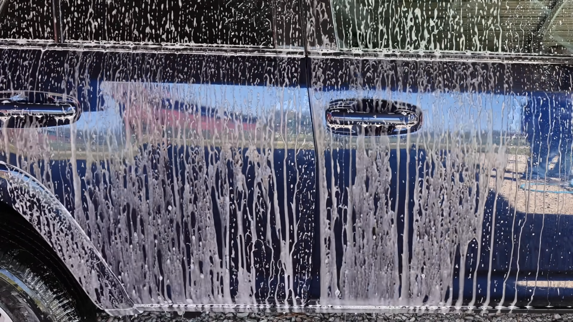 Never use car soap again before watching this snow foam test!