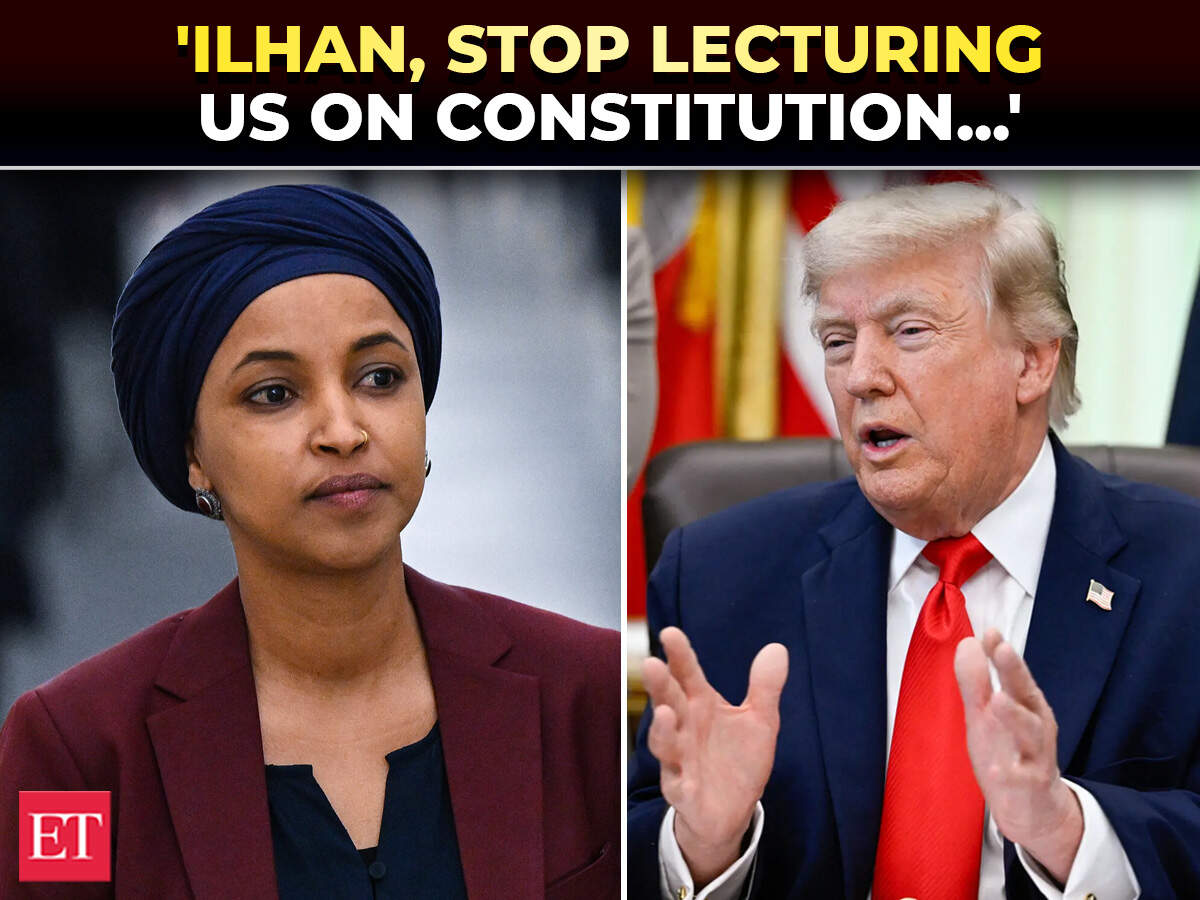 'Corrupt woman who married her brother': Trump mimics Ilhan Omar over ...