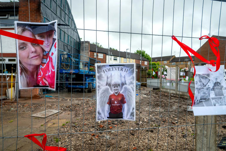 13 heartbreaking images show fire-ravaged family home of tragic Cole ...