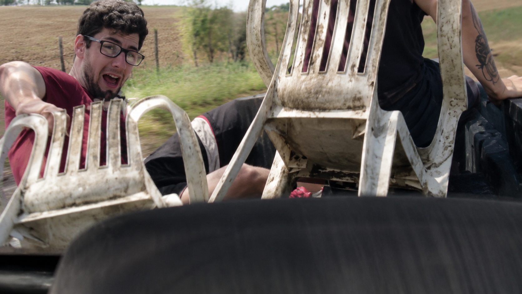 This reckless driver almost killed his passengers while off-roading
