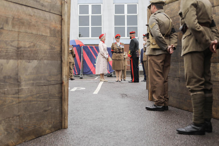'Thank you': Delighted Duchess of Gloucester honours Royal Military ...