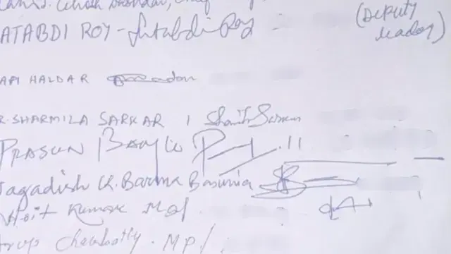 TMC's LS revolt: Signature sheets go viral, feature names of 19 MPs