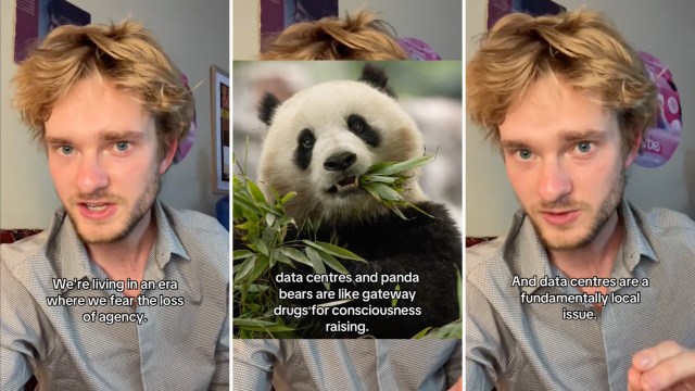 Data centers are the anti-AI movement's "panda bears," says creator