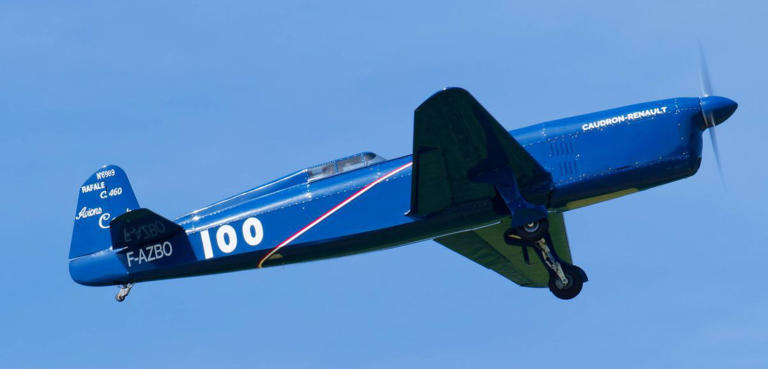 Renault a fait revoler le Caudron Rafale C460 de 1934