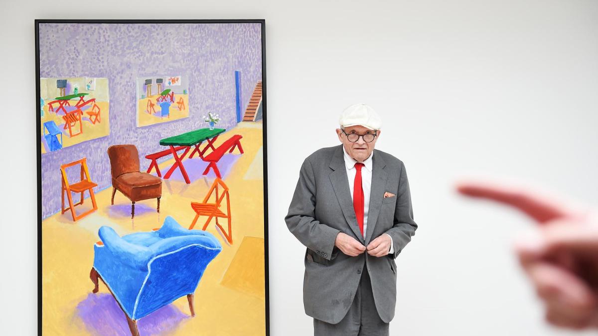 Muere a los 88 años David Hockney, pionero del 'pop art' que terminó ...