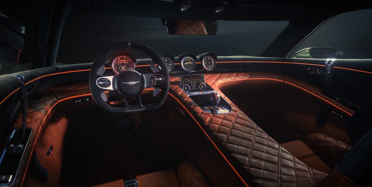 The Genesis Magma GT concept's interior is a breath of fresh air in a ...