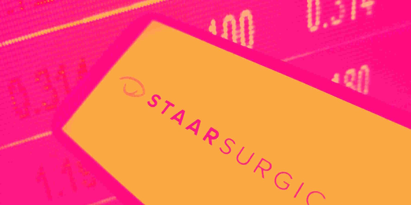 Medical devices & supplies - specialty stocks Q1 earnings: STAAR ...