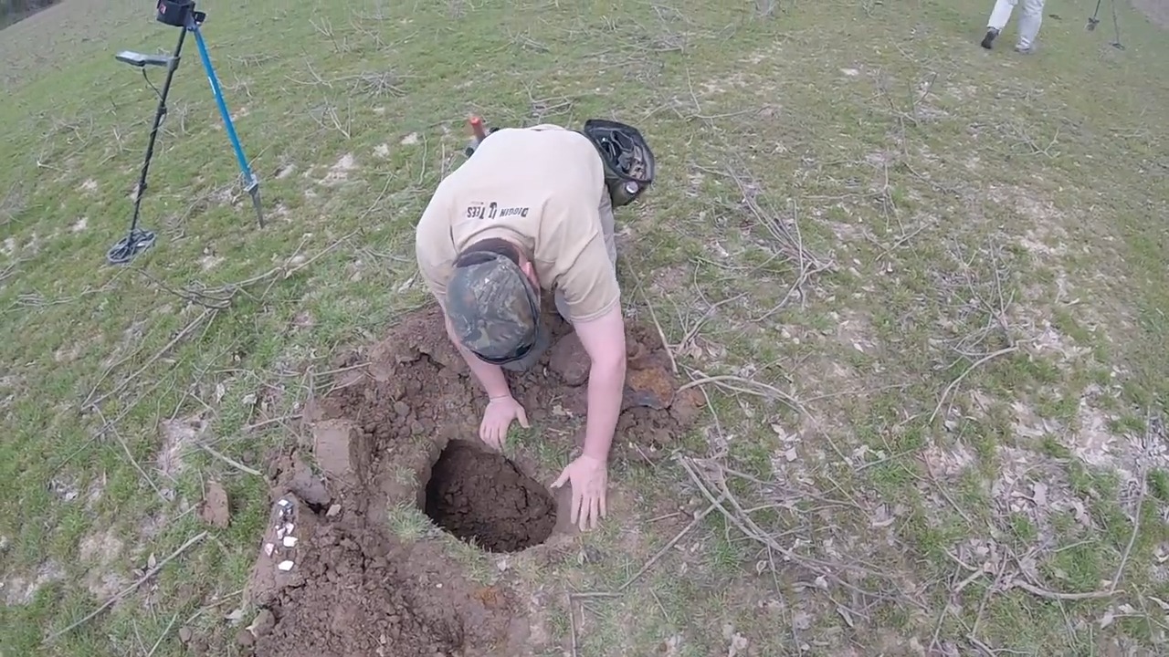 This forgotten fire pit may have held Civil War evidence for more than ...