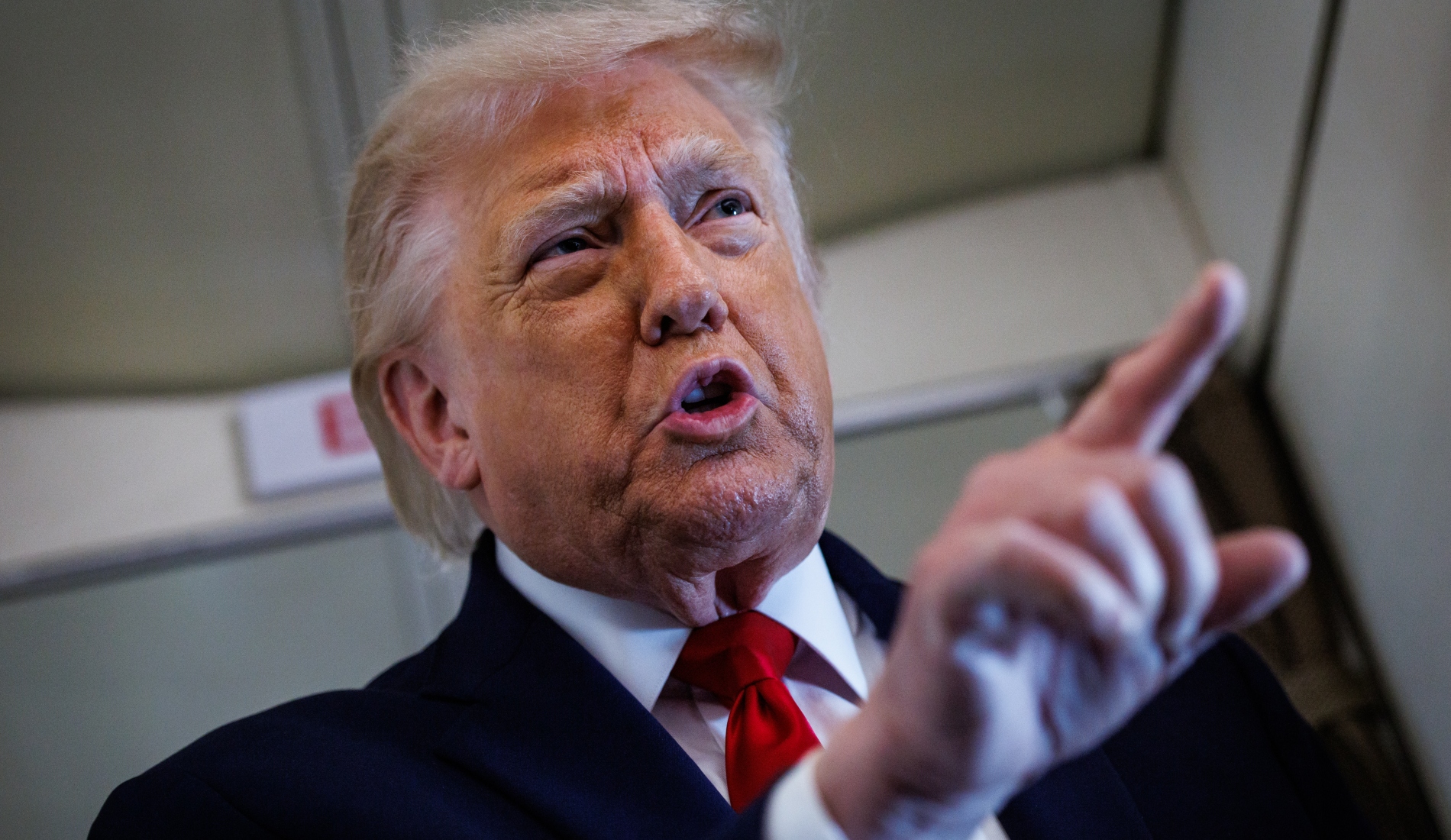 Donald Trump was called out for 'brown face paint' instead of his usual ...