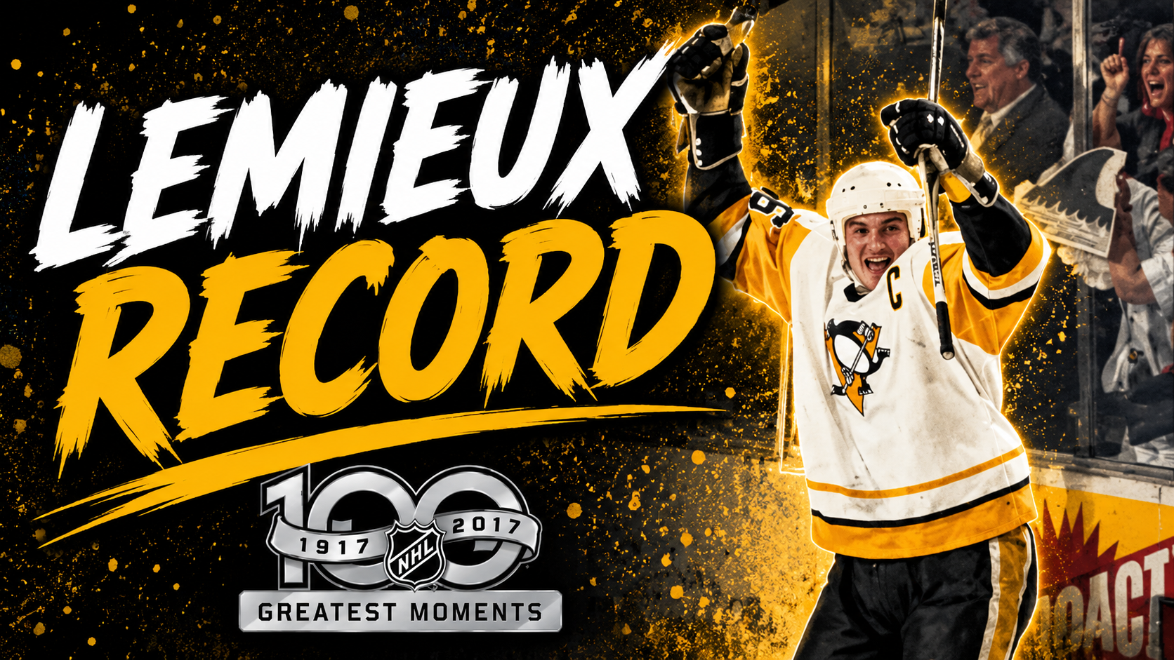 Mario Lemieux's 5-goal, 5-way game