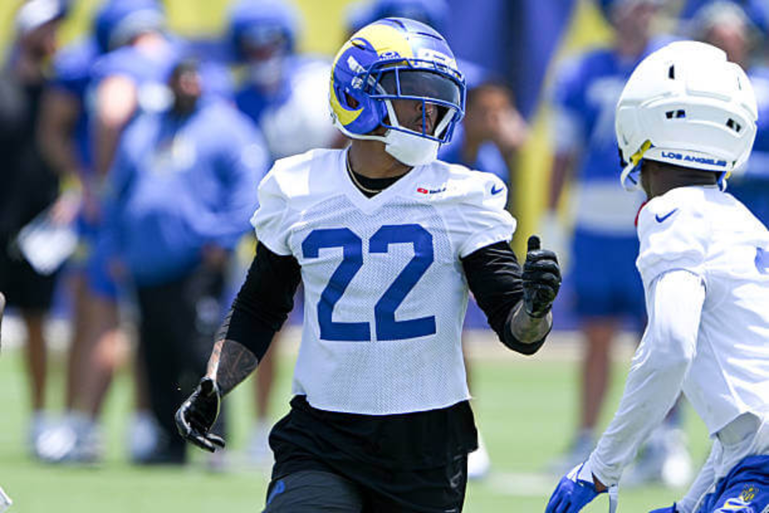 Trent McDuffie has 'loved' being with Rams