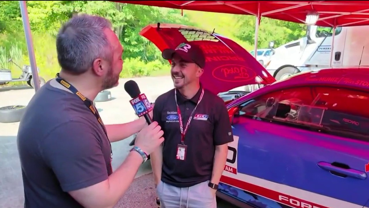 Frankie Muniz talks about racing in Braselton