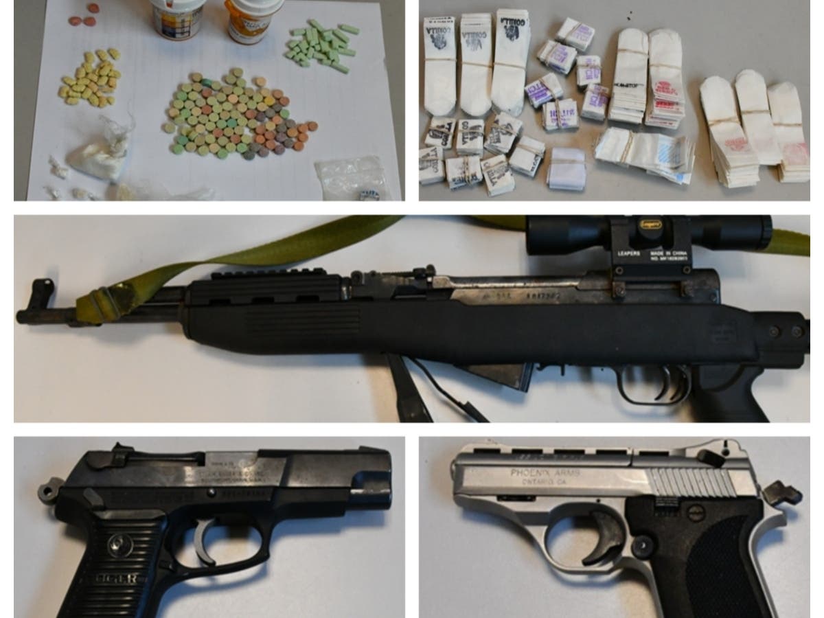 Somerset man sentenced after slew of drugs, guns found inside stopped ...