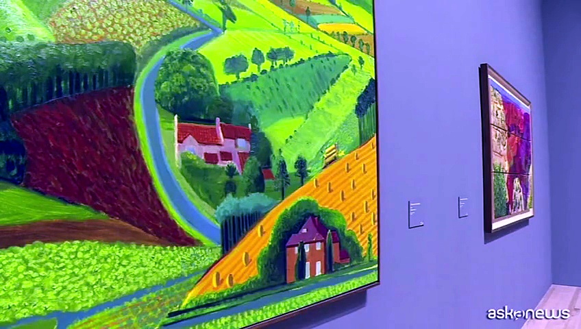 L'ultimo tuffo nella piscina, addio al colore di David Hockney
