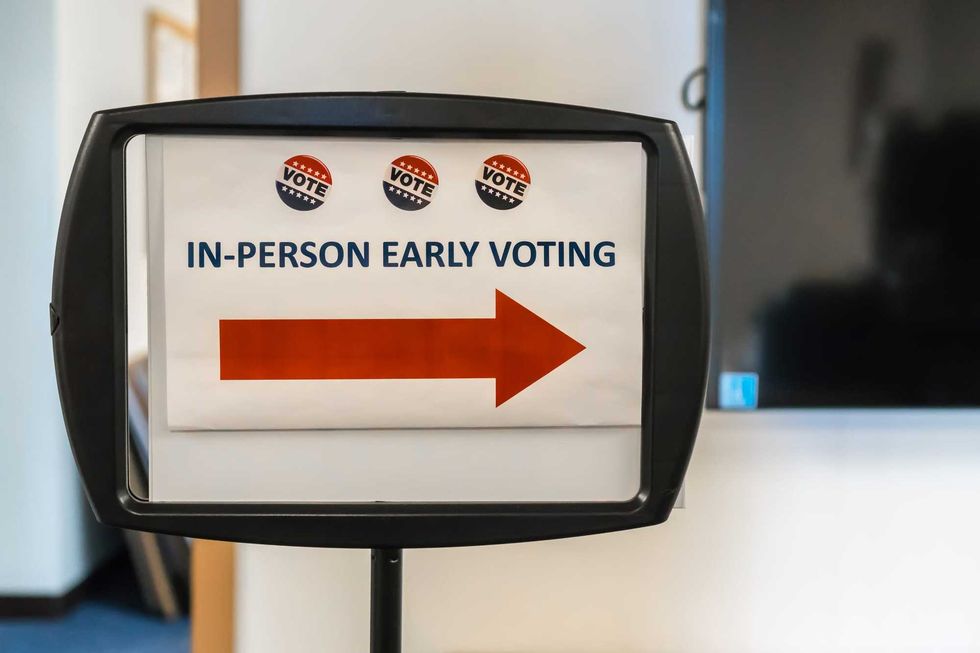 Early voting begins 1 day earlier than normal and with different rules