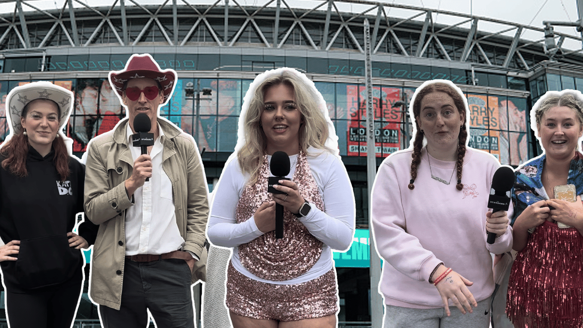 Harry Styles superfans travel 4,000 miles to watch him at Wembley