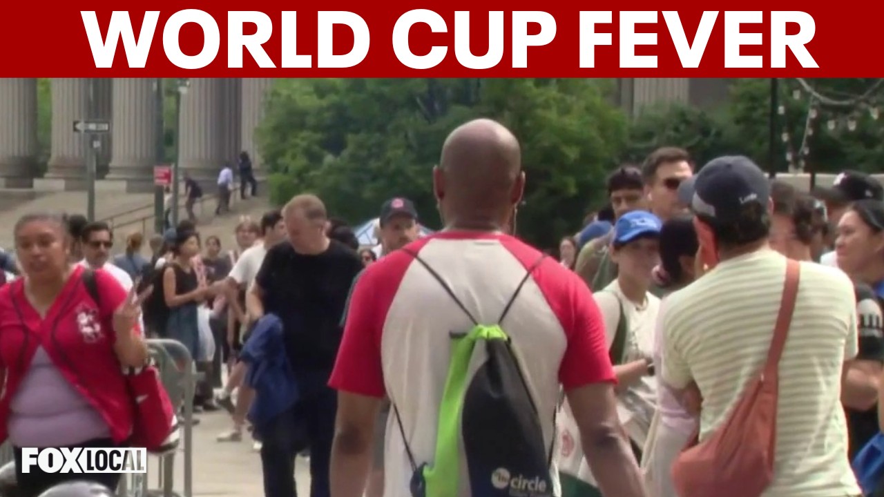World Cup fever hits NYC as massive line forms for limited-edition jerseys