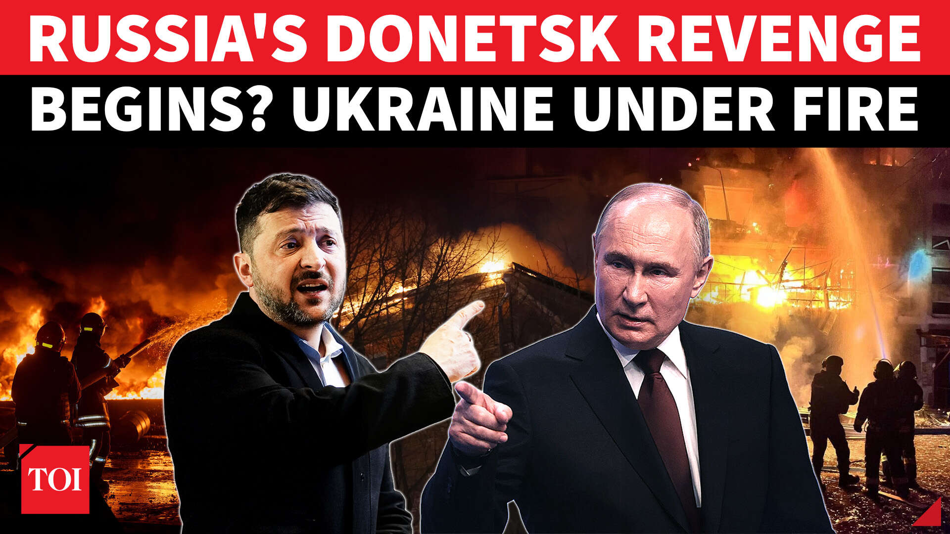 Putin's forces unleash massive retaliation after Donetsk strikes ...