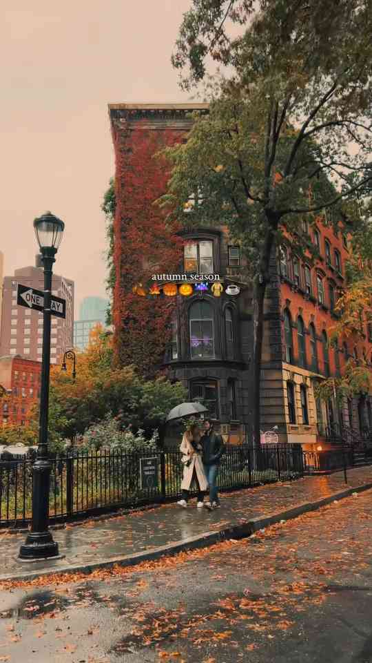 Cozy autumn days ahead in New York City