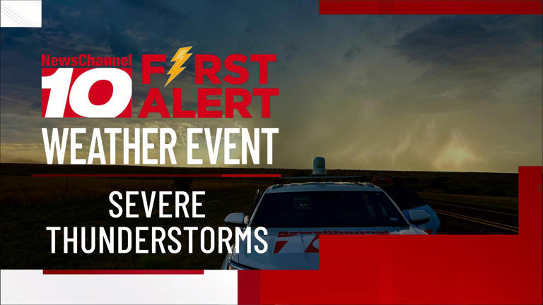 First alert: Watching for severe storms this evening