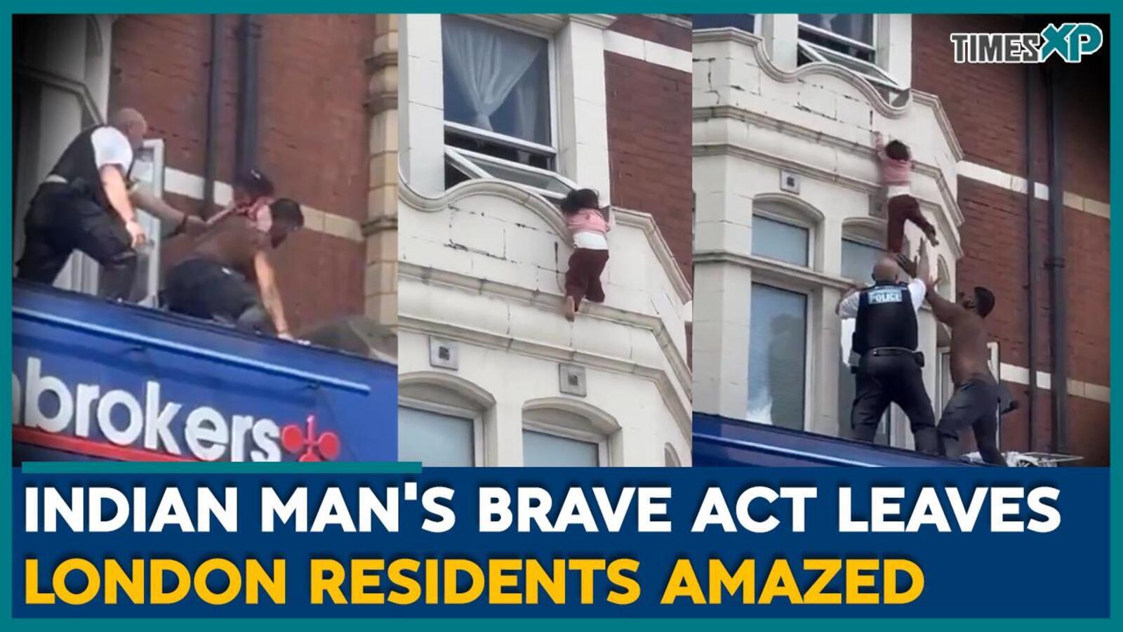 Indian man risks his life to save child in London | Indians abroad