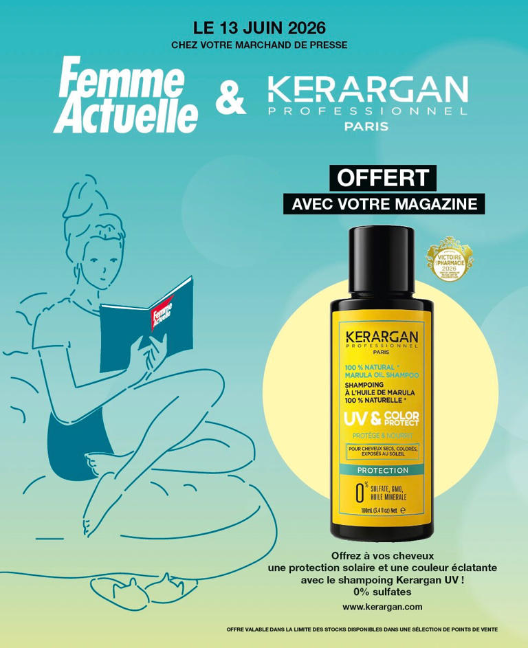 Cette semaine, en cadeau avec votre magazine Femme Actuelle : le ...
