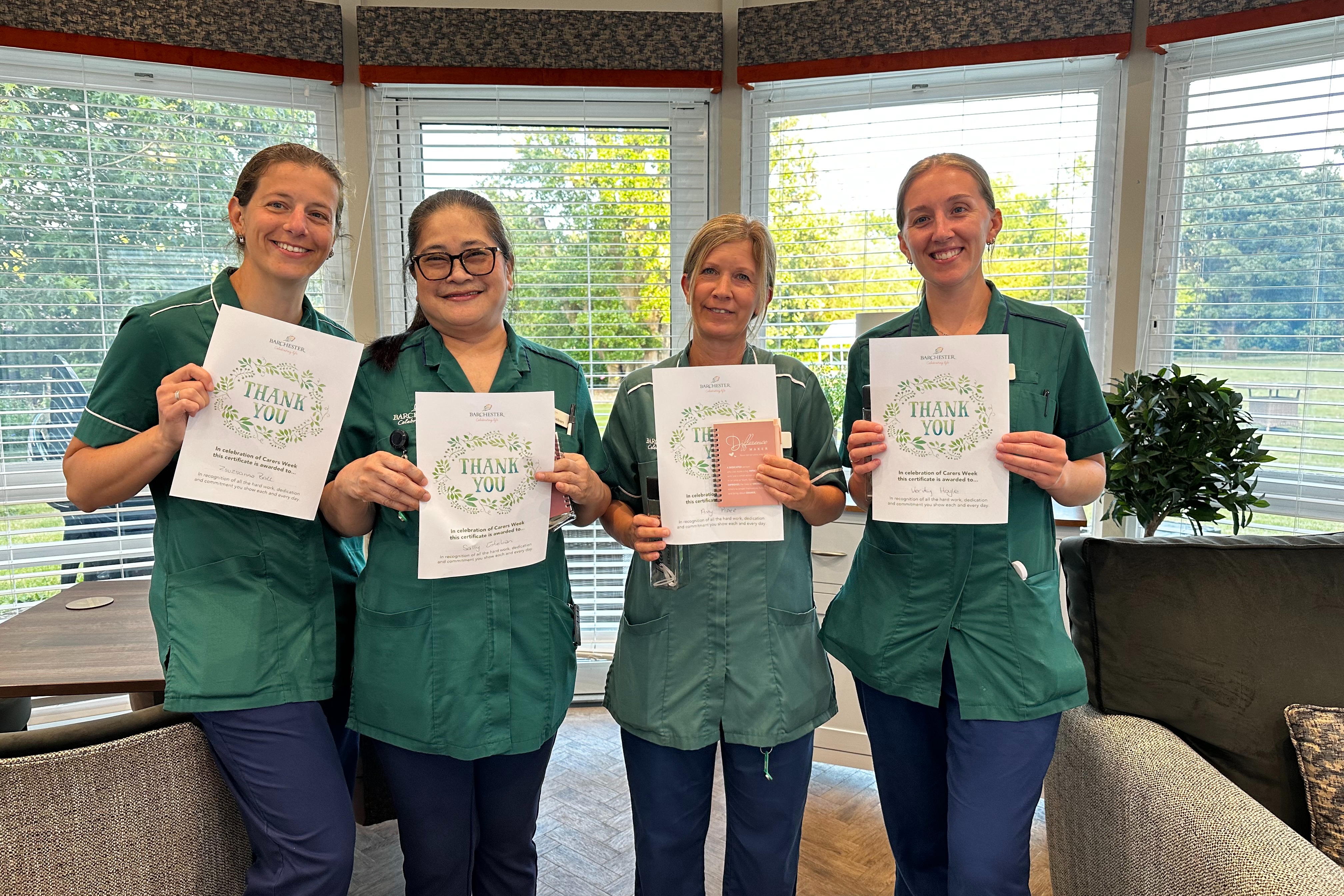 Henfield care home honours carers for National Carers Week