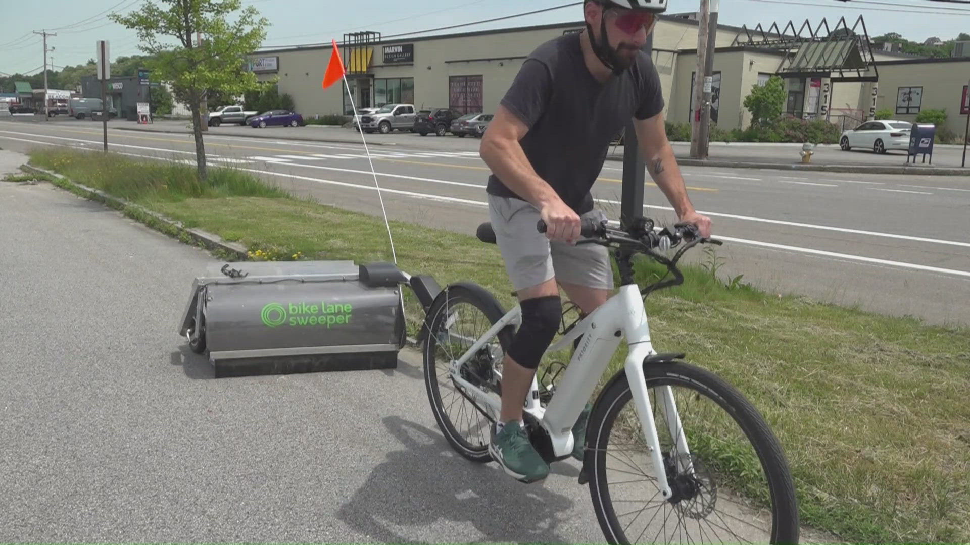 Portland biking group wins sweeper to keep bike lanes clean
