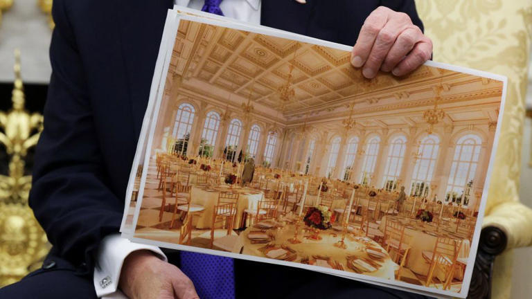 Tear your eyes away from the ballroom. This courthouse is the real face ...