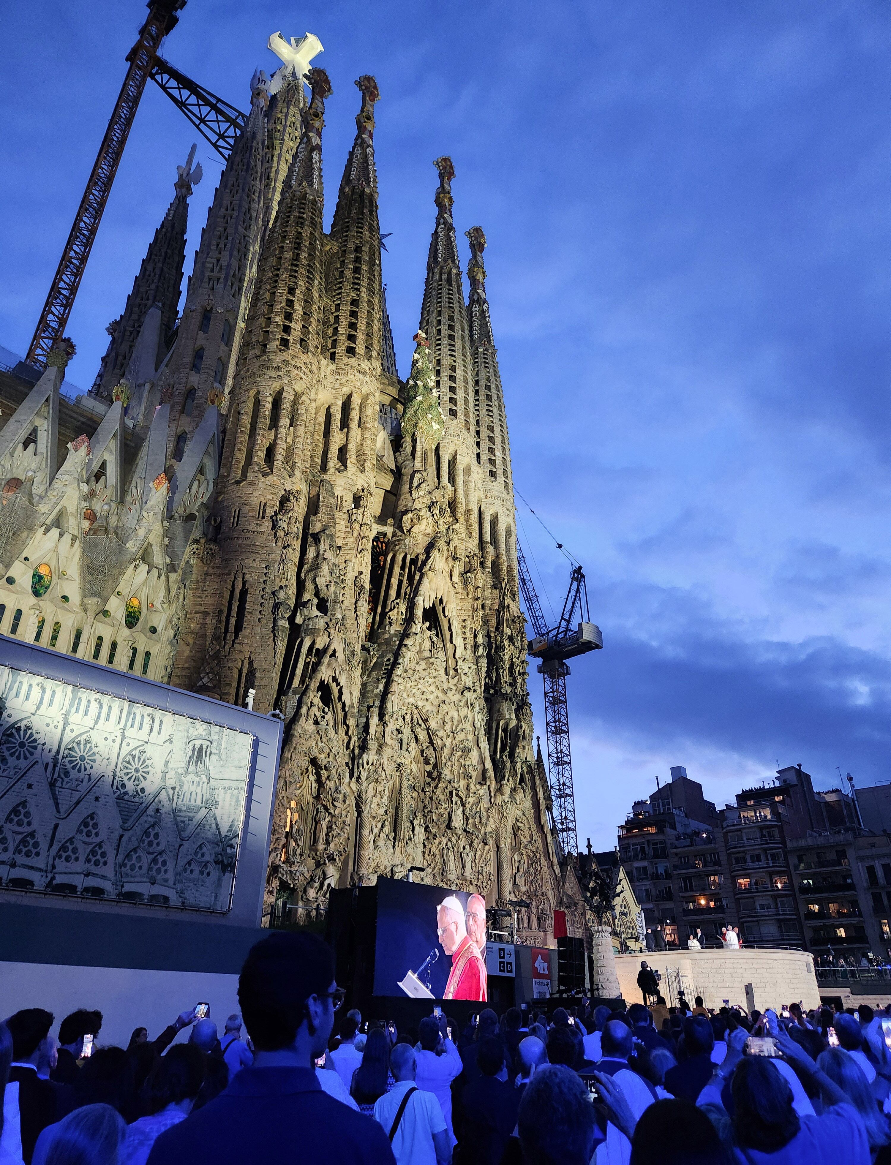 Sagrada Família completes 'Tower of Jesus Christ' as milestone