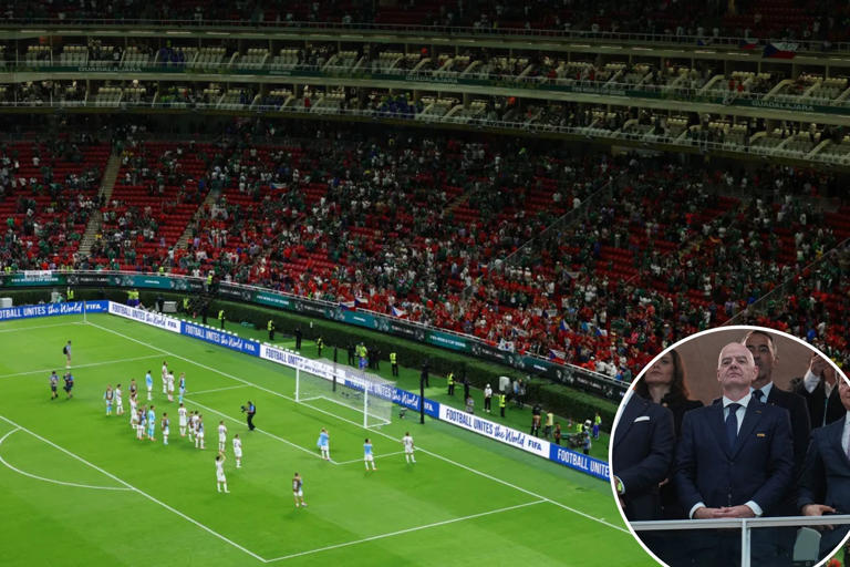 Thousands of empty seats at South Korea-Czech Republic game as World ...