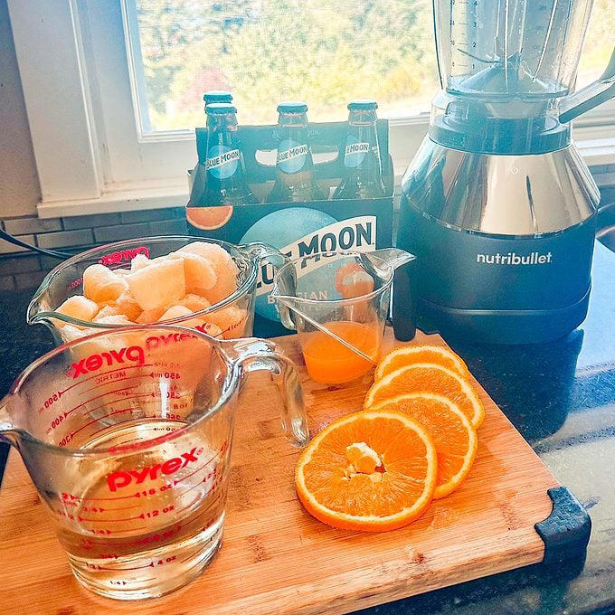 I made a beer slushie, and it’s the only way I’m drinking Blue Moon for ...