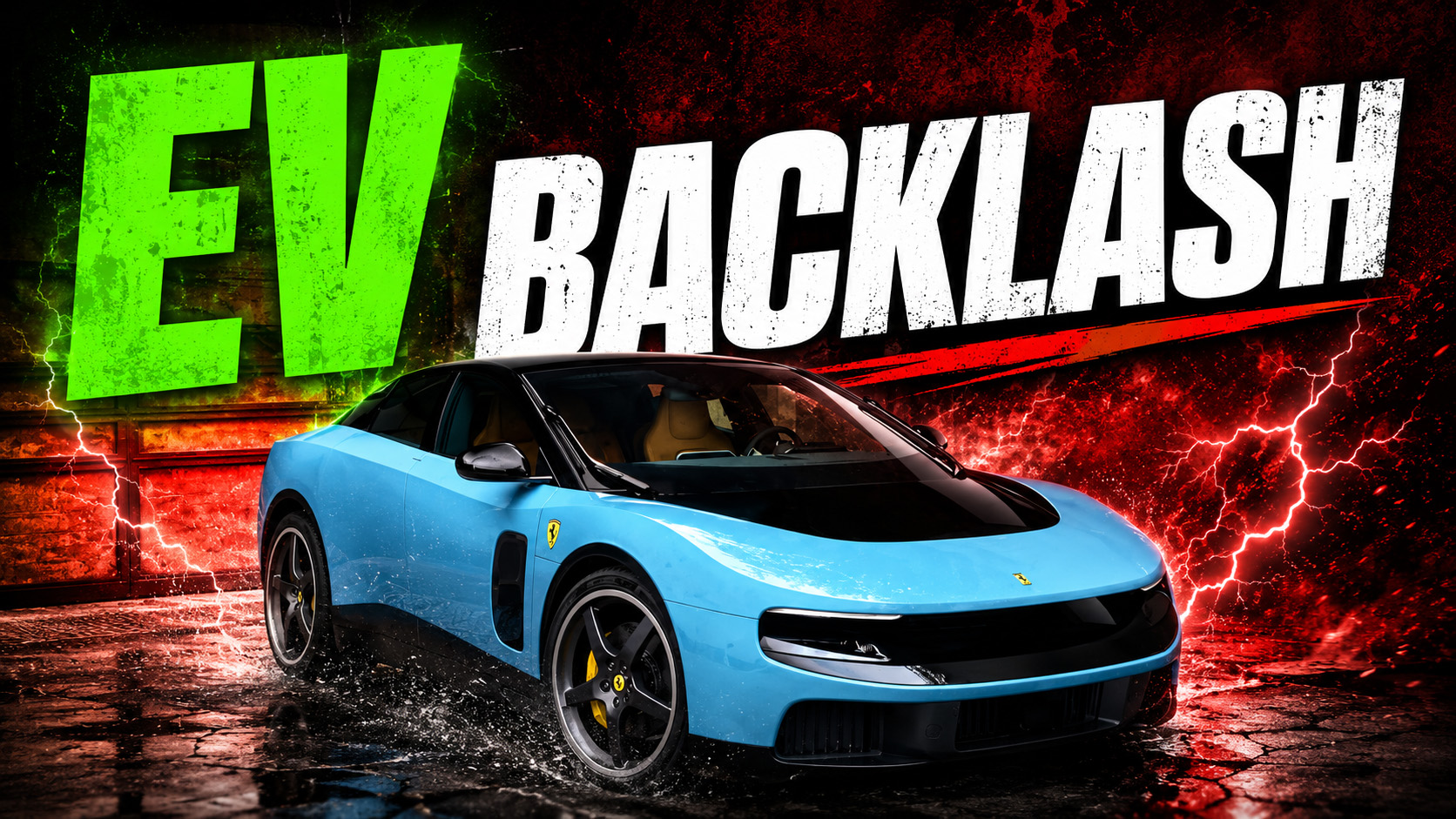 Why Ferrari's first electric car is dividing fans and investors