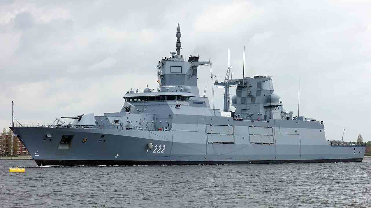 German Navy F125 frigates to receive 32 IRIS-T SLM missile cells