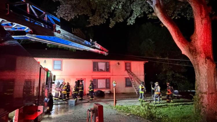 Investigation underway after storm-related apartment fire in Morgan County